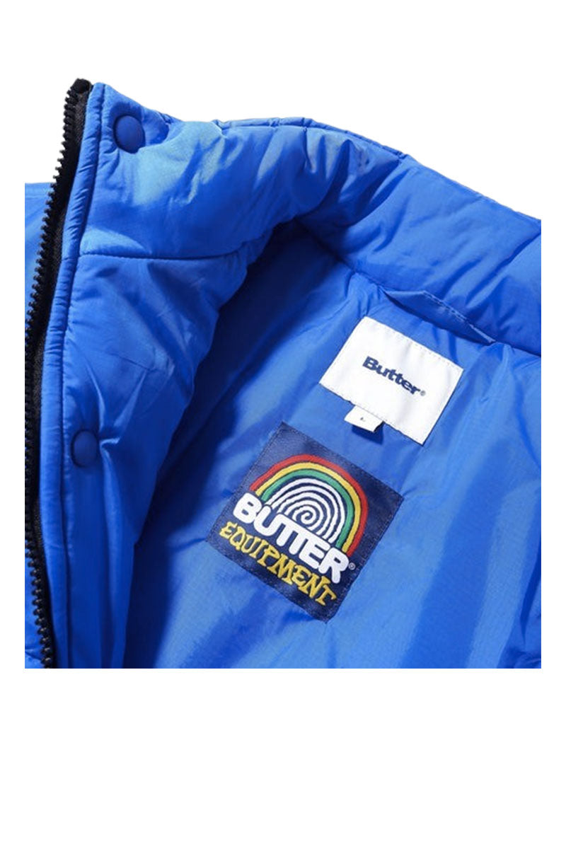 BUTTER GRID PUFFER JACKET Royal Blue | Circle Shop | Avignon